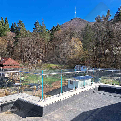 Парапет за тераси София Парапети от стъкло Топ цени