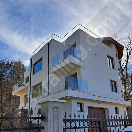 Парапет за тераси София Парапети от стъкло Топ цени